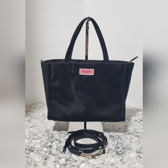 kate spade | Bags | Kate Spade New York Sam Nylon Small Satchel ...
